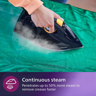 Philips Series 7000 Steam Iron Blue & Yellow