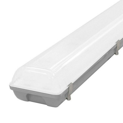 Phoebe LED 5ft IP65 Fitting 30W Manto 2 Sensor Cool White Grey Non ...