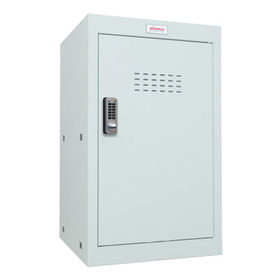 Phoenix CL0644GGE Size 3 Light Grey Cube Locker with Electronic Lock