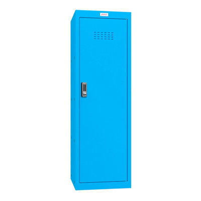 Phoenix CL1244BBE Size 4 Blue Cube Locker with Electronic Lock