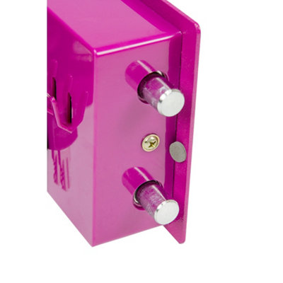 Phoenix Compact Home Office SS0721EPD Pink Security Safe with ...