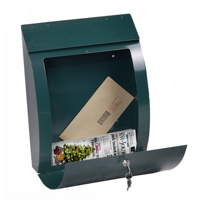 Phoenix Curvo Top Loading Letter Box MB0112KG | DIY at B&Q