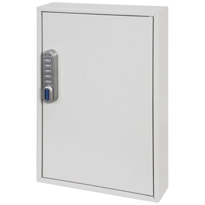 Phoenix Deep Plus & Padlock Key Cabinet KC0502E 50 Hook with Electronic ...