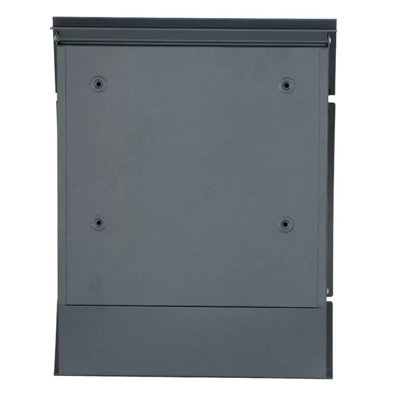 Phoenix Estilo MB0122KA Front Loading Letter Box Graphite Grey, Wall ...