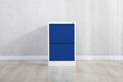 Phoenix FC Series FC1002GBK Filing Cabinet in Blue