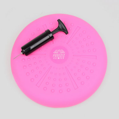 Phoenix Fitness Wobble Cushion Pink Balance Trainer
