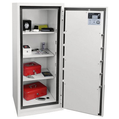 Phoenix Fortress PRO SS1465K Security Safe in Scratch-Resistant White ...