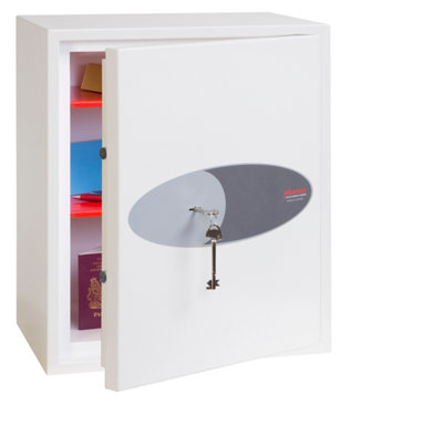 Phoenix Fortress SS1183K Size 3 S2 Security Safe with Key Lock.