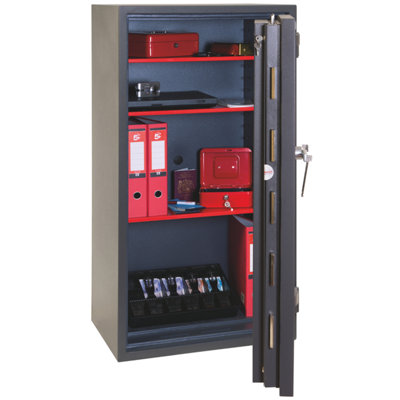 Phoenix Mercury HS2054K Size 4 High Security Euro Grade 2 Safe with Key ...