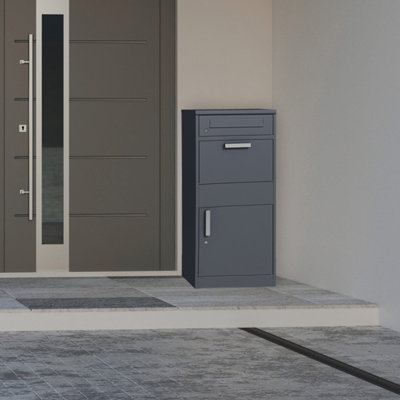 Phoenix PB1121AAK Secure Parcel Delivery Box, Outdoor Parcel Box with ...