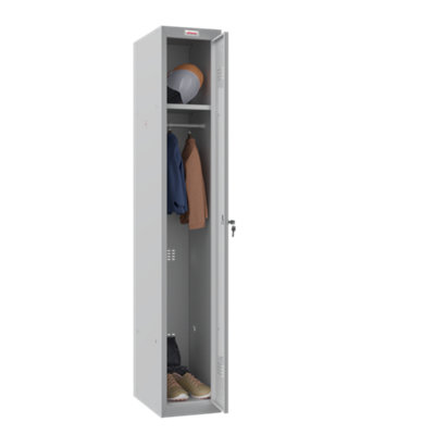 Phoenix PL Series PL1130GGK 1 Column 1 Door Personal locker in Grey ...