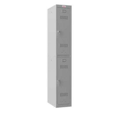 Phoenix PL Series PL1230GGK 1 Column 2 Door Personal Locker in Grey ...