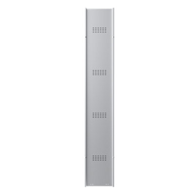 Phoenix PL Series PL1230GGK 1 Column 2 Door Personal Locker in Grey ...