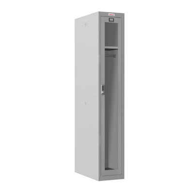 Phoenix PLC Series PLC1130GGE 1 Column 1 Clear Door Personal locker in ...