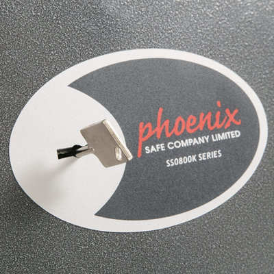 Phoenix Vela Home & Office SS0804K Size 4 Security Safe with Key Lock