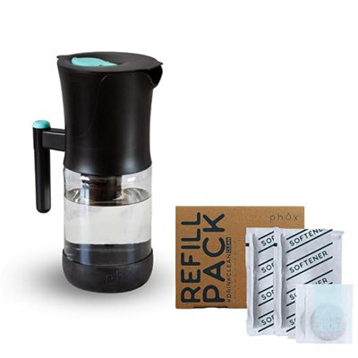 Phox V2 Water Filter Jug with 3 Month Softener Pack