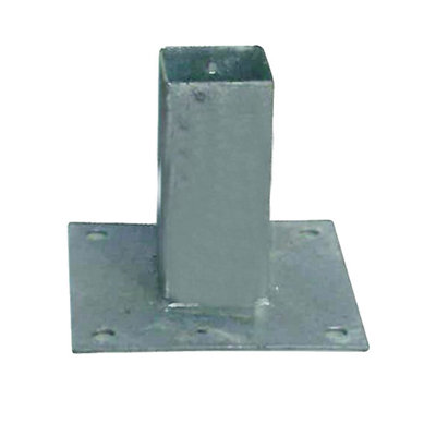 Picardy Bolt Down & Post Support Silver (One Size)