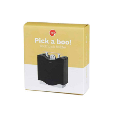 Pick A Boo Game Toothpick Cotton Bud Holder Fun Novelty Dispenser