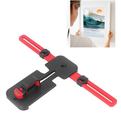 Picture Hanging Tool with Bubble Level for Easy Photo Frame Decoration