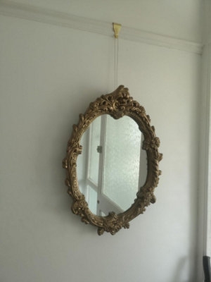 Picture Rail Hooks Dado Rail Picture Hooks Brass Plated Moulding Hooks ...