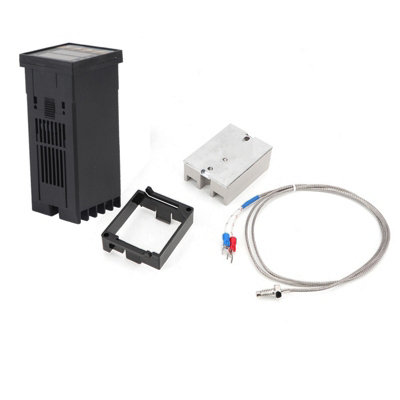 PID Temperature Controller 40A Solid State Relay K Thermocouple GD
