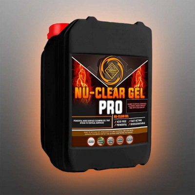 Pier Cap and Stone Sill Cleaner 5L. Thick Gel for Vertical and ...