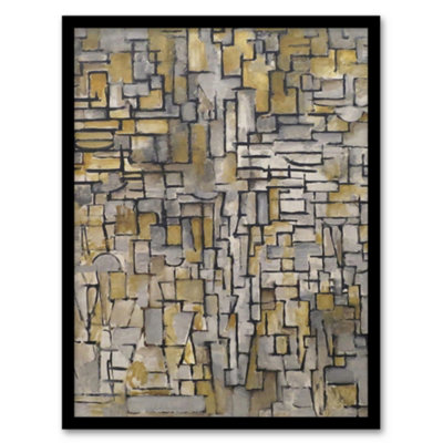 Piet Mondrian Framed Wall Art Print Tableau No 2 Composition No VII ...