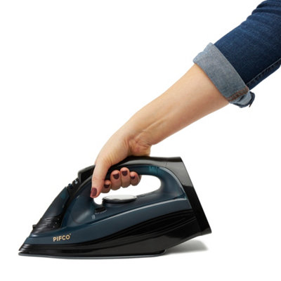 PIFCO 2 in 1 Cordless Steam Iron - Detachable Base - Ceramic Coated ...