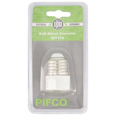 PIFCO ELA1172 Bulb Mount Screw Converter E27-E14