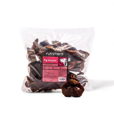 Pig Snouts (1kg) Natural Hypoallergenic Dog Chew Treat