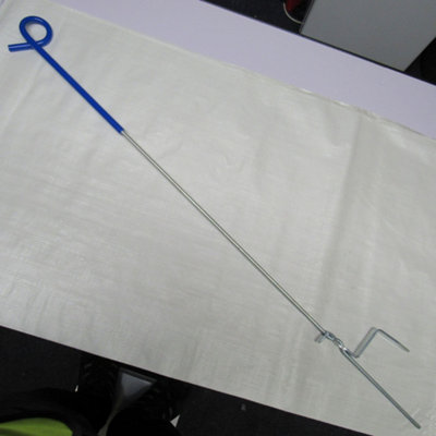 Pigtail Electric Fence Posts 3FT X20 (Double Steel Spike 105CM Poly ...