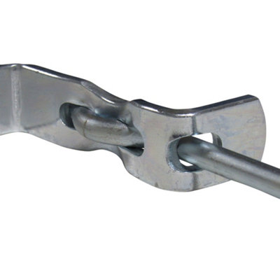 Pigtail Electric Fence Posts 3FT X20 (Double Steel Spike 105CM Poly ...