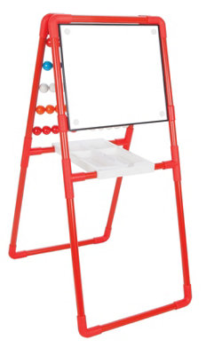 Pilsan - Red Drawing Board with Abacus