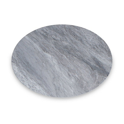 Pimlico Grey Marble Round C Side Table - Gold Metal Frame - By Roseland ...