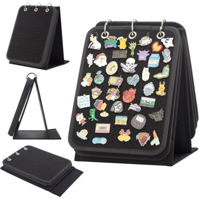 Pin Display Stand Pin Organizer Enamel Pin Display Pages Pins Not Included