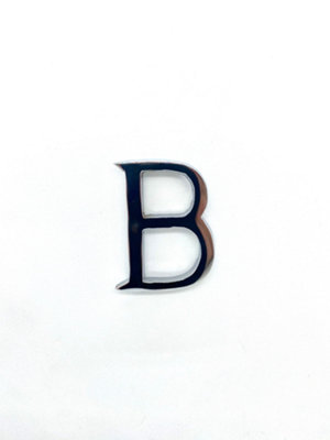 Pin Fix Alphabet (Letter B) - 2 Inches | DIY at B&Q