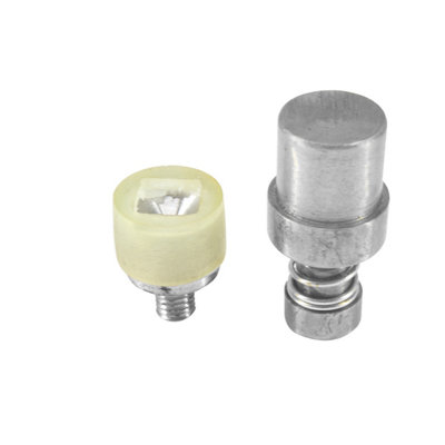 Pin Type Square Pyramid Studs Setting Dies Set Tool Kit - 10mm