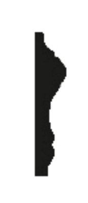 Pine Decorative Dado Rail Wide Moulding Pack of 5 (L)2.4m (W)69mm (T)18mm