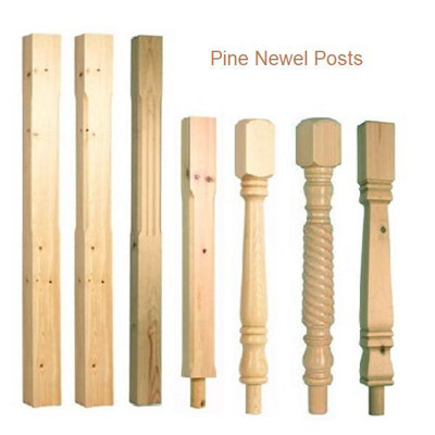 Pine Handrail Pigs Ear 3.6m Wall Mounted Handrail UK Manufactured ...