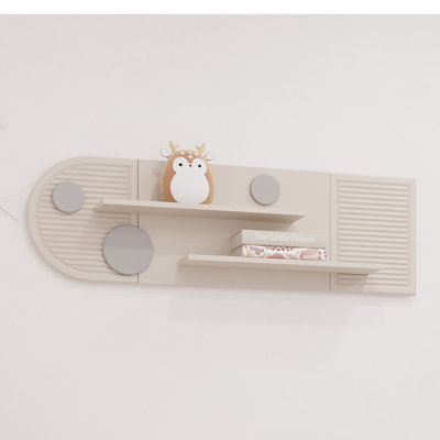 Kids hanging shelf store