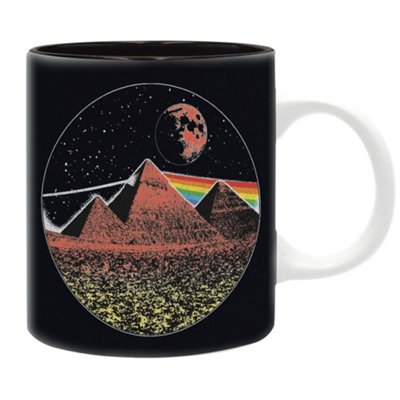Pink Floyd Rainbow Pyramids 320ml Ceramic Mug at B&Q
