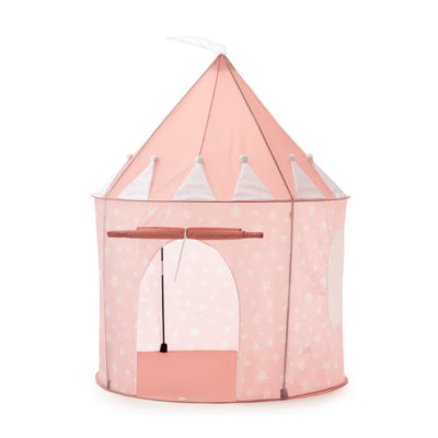 Pink Kids Tent, Starry Pink Princess Pop Up Play Tent For Kids with ...