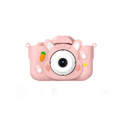 Pink New Mini Children HD Digital Toy Rabbit Camera