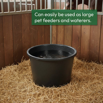 Pisces 150L Pond Sump Round Bucket Garden Water Feature Tub Pebble Pool ...