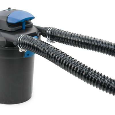 Pisces 15m Corrugated Black Pond Hose Flexible Anti Kink Flexi PVC Pipe ...