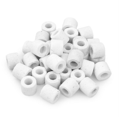 Pisces Ceramic Aquarium Biological Filter Media Rings 1 x 500g