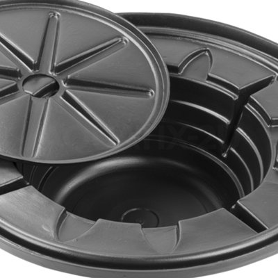 Pisces Pebble Pool 16L Round Outdoor Garden Water Feature Fountain ...