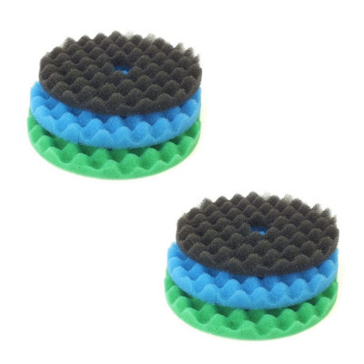 Pisces - Twin Pack - Pond Filter Foam set - Compatible for Cloverleaf ...