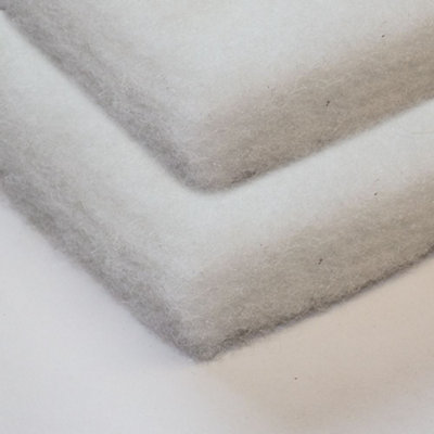 Pisces Twin Pack Pond Foam Fleece Filter Wadding - 1m x 1m x 70mm