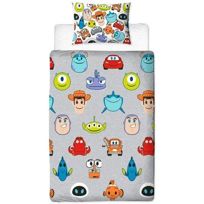 Pixar Emoji Duvet Duvet Cover Bedding Set | DIY at B&Q